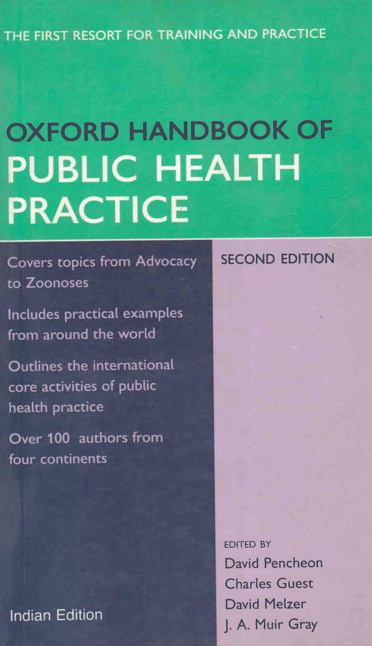 OXFORD HANDBOOK OF PUBLIC HEALTH PRACTICE – Upaharbazar
